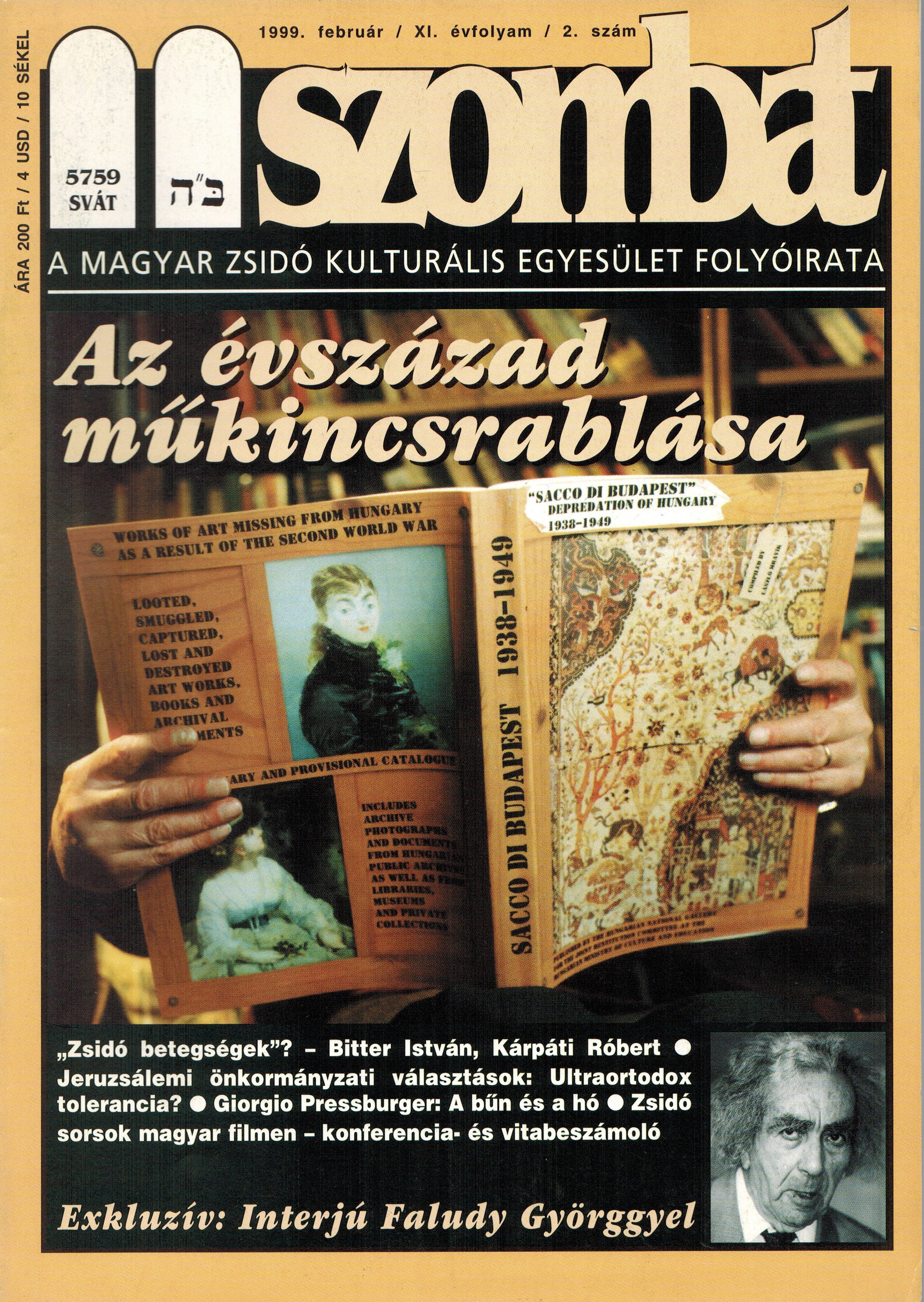 1999. februári szám | Szombat Online
